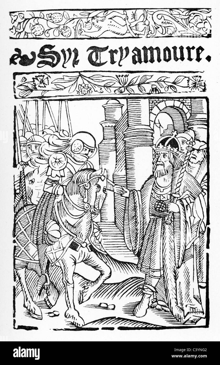 Middle ages knights english Black and White Stock Photos & Images - Alamy