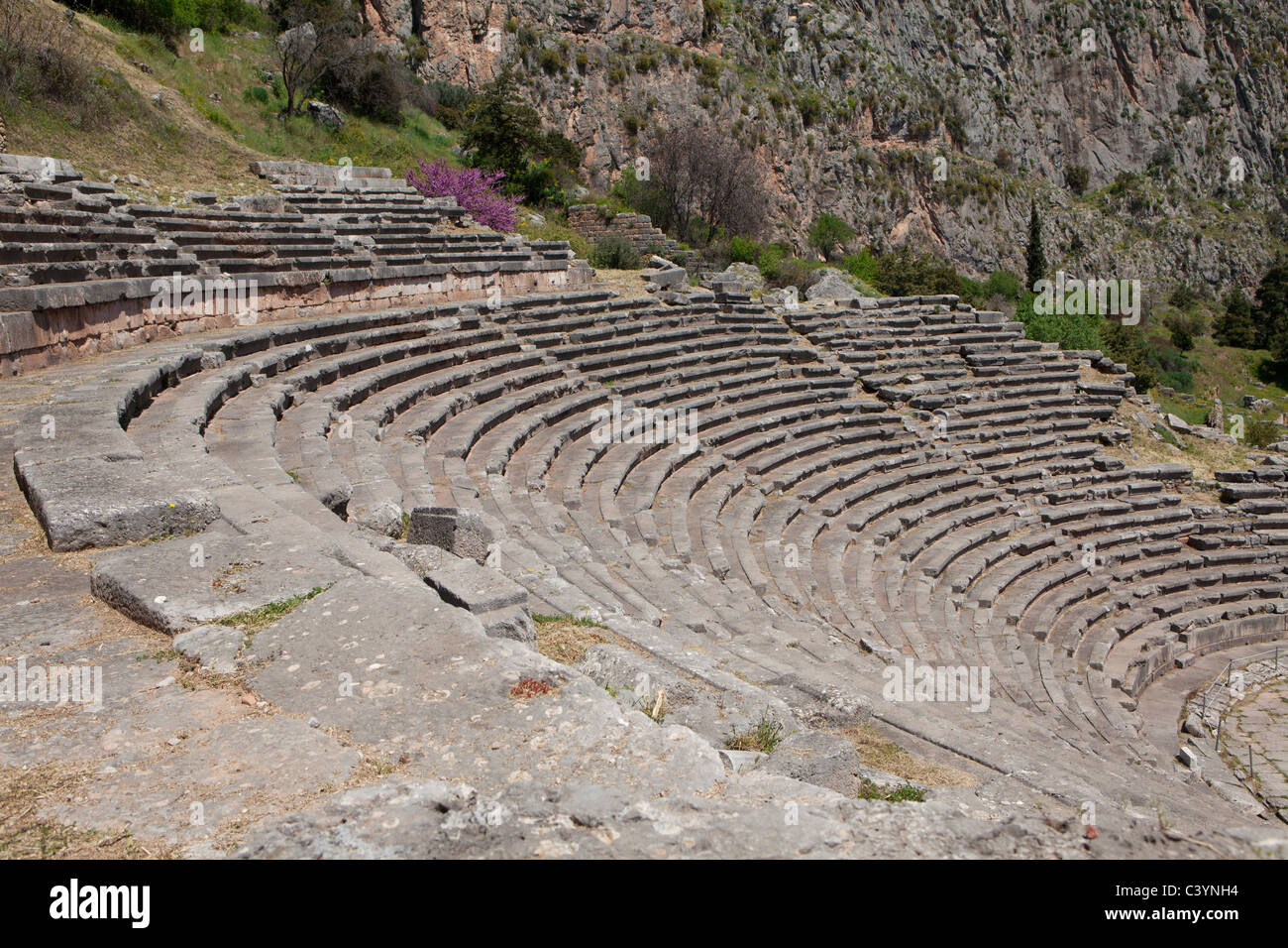 Theatron ancient greek theater hi-res stock photography and images - Alamy