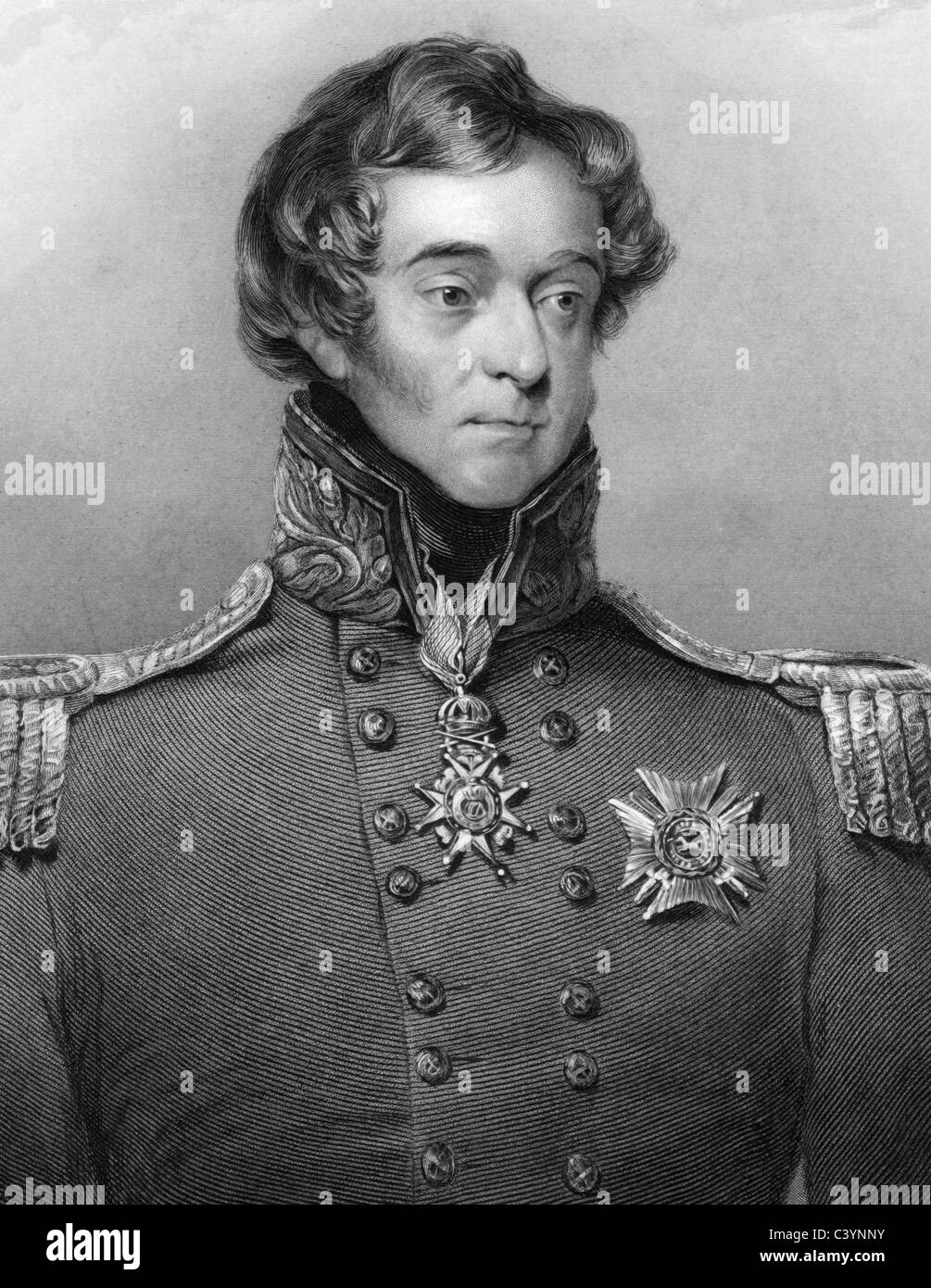 General Sir Frederick William Trench (1777-1859) on engraving from ...