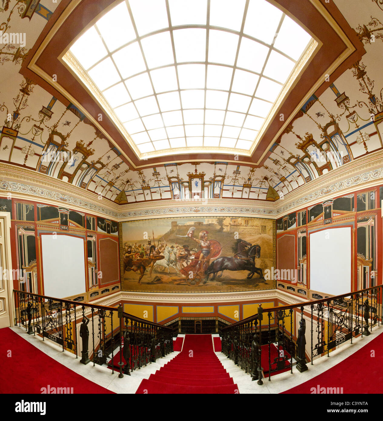 Achillion Palace, Achillion, Corfu, Europe, Greece, castle, interior ...