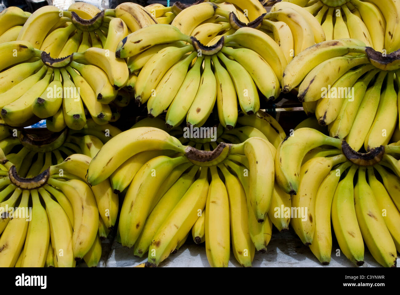 Bananas market stall mexico hi-res stock photography and images - Alamy