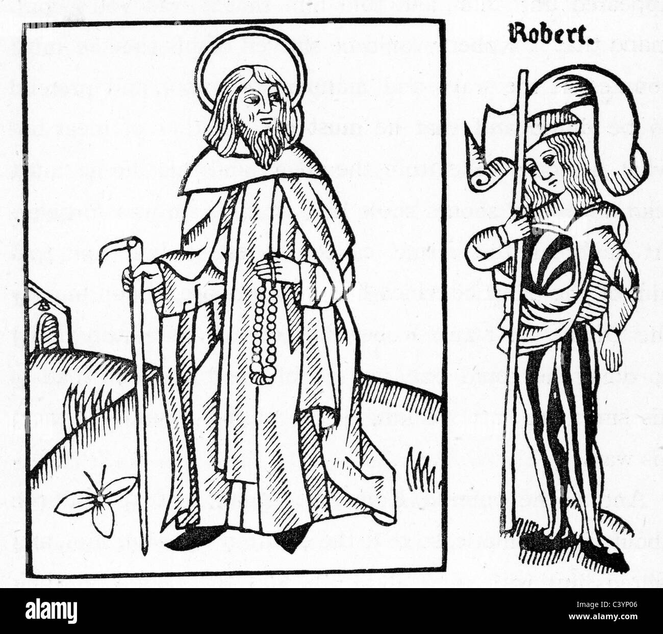 Robert the Devil visits the Hermit. A legend of medieval origin Robert ...