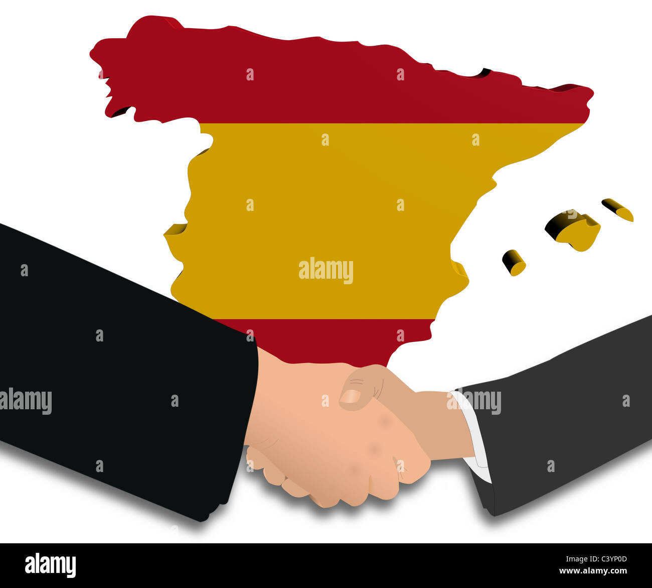 Spanish handshake hi-res stock photography and images - Alamy