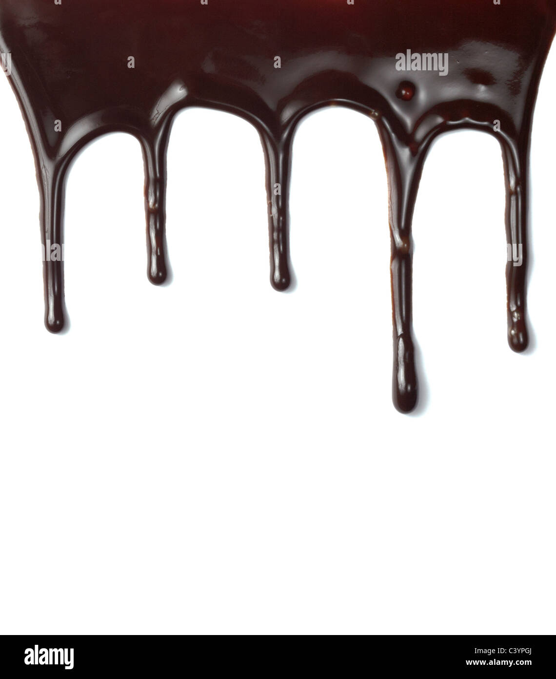 close up of a chocolate syrup leaking Stock Photo - Alamy