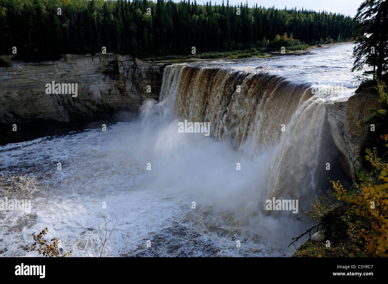 Hay River At Alexandra Falls High Resolution Stock Photography and ...