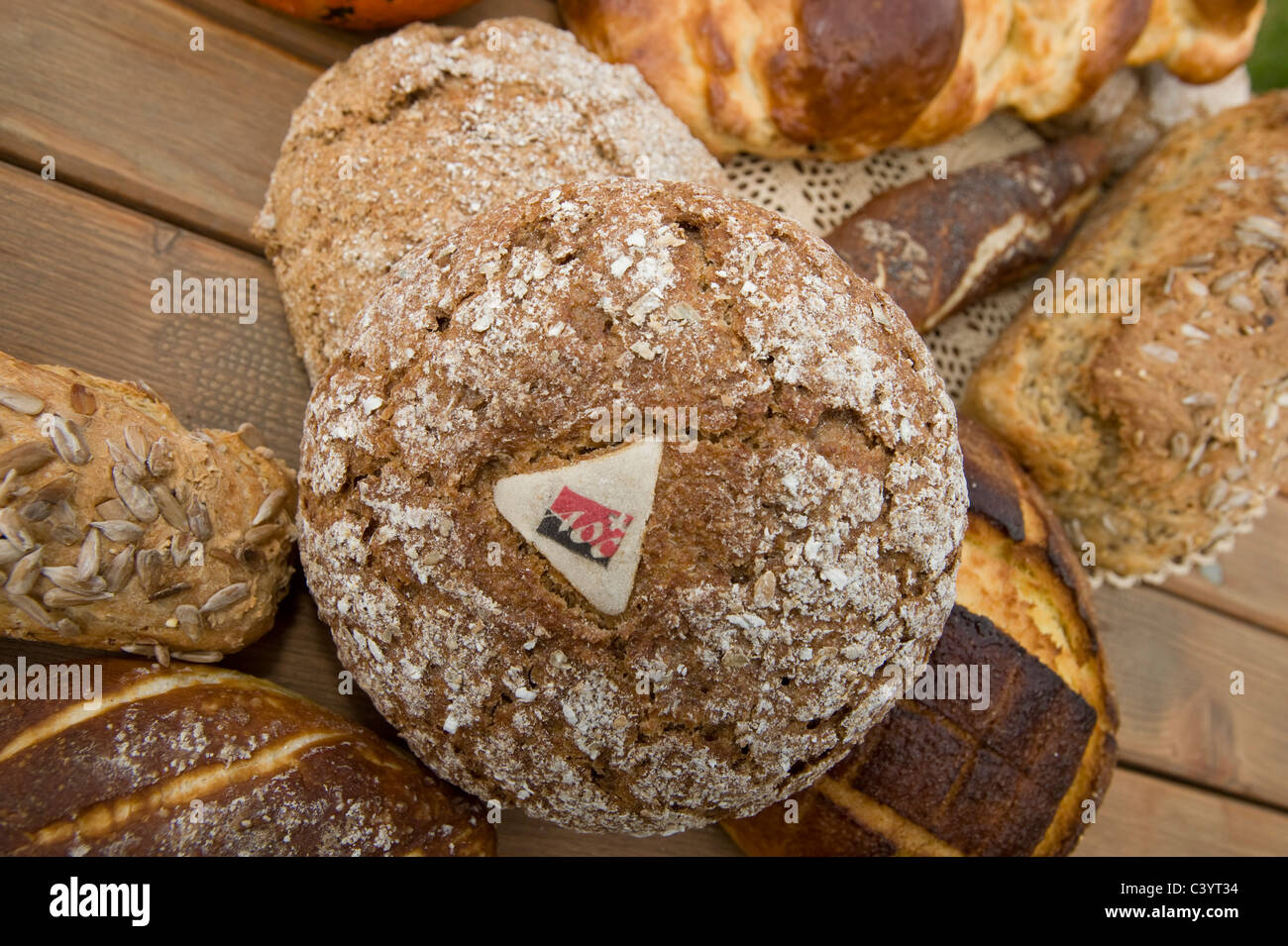 Riddes, bread, Valais, agriculture, agrotourism, food, eating Stock ...