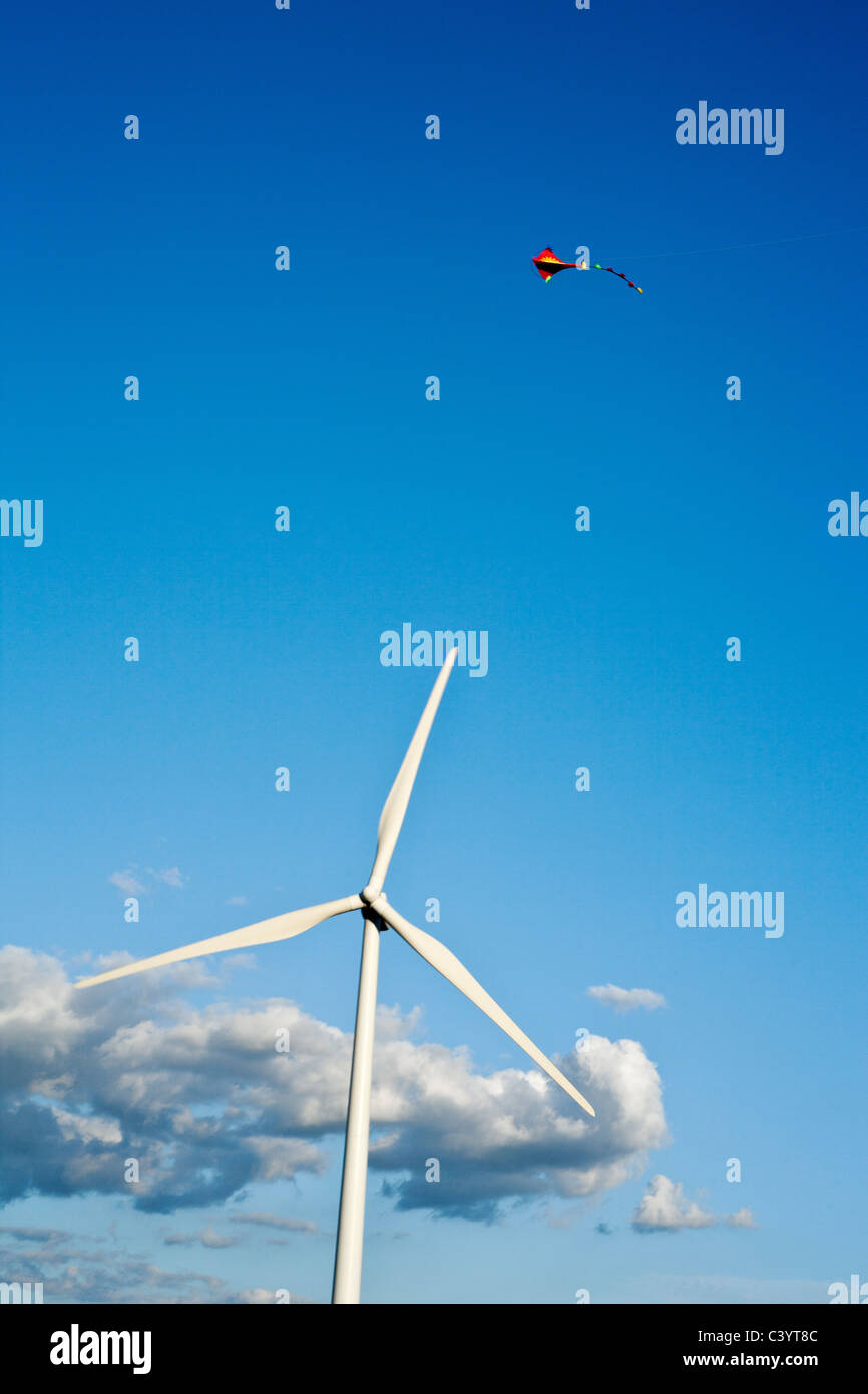 Kite wind turbine hi-res stock photography and images - Alamy