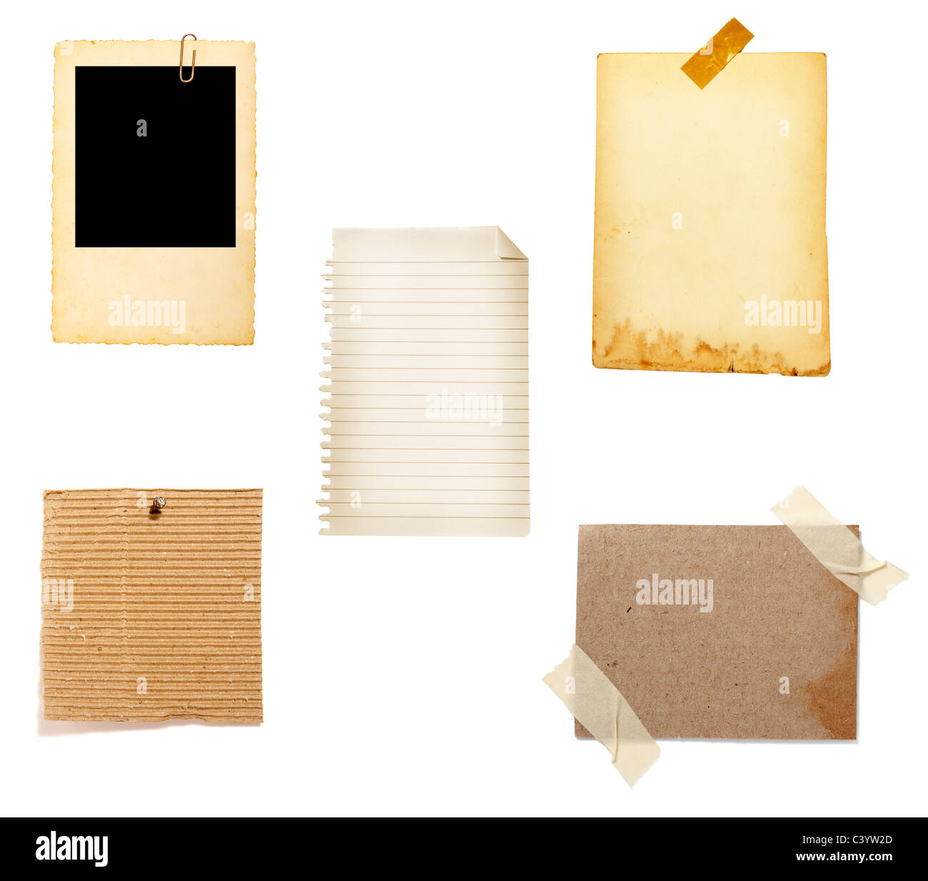 Materials for notes Cut Out Stock Images & Pictures - Alamy