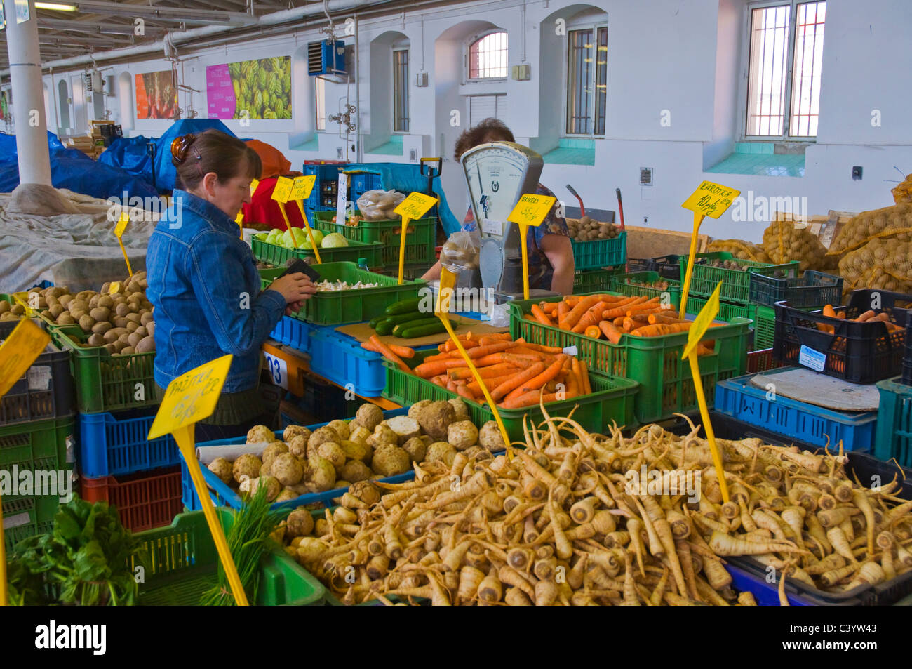 Prague food market hi-res stock photography and images - Alamy