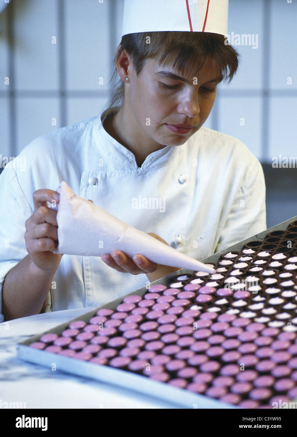 Adult, Baker, Bakery, Caucasian, Cake, Chef, Chocolates, Confectioner ...