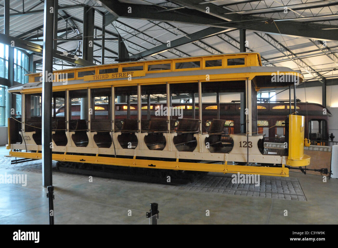 Victorian tram seats hi-res stock photography and images - Alamy