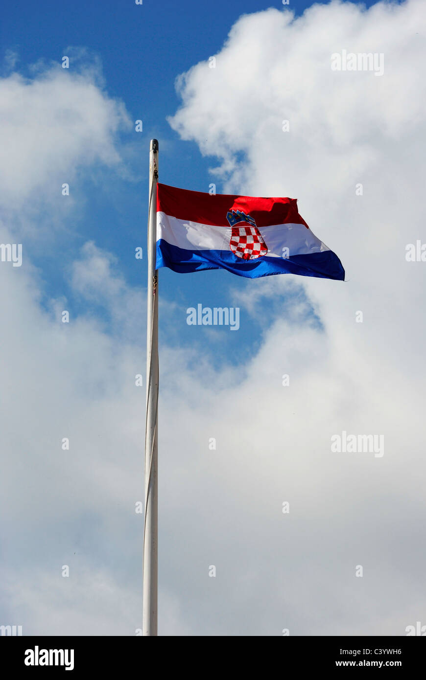 Dalmatia flag hi-res stock photography and images - Alamy