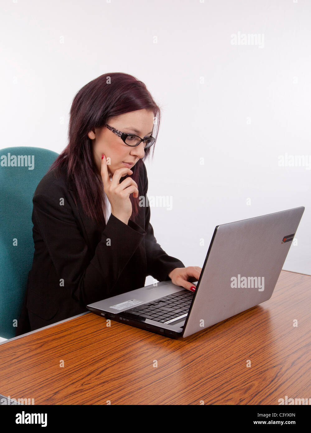 Admin office computer hi-res stock photography and images - Alamy