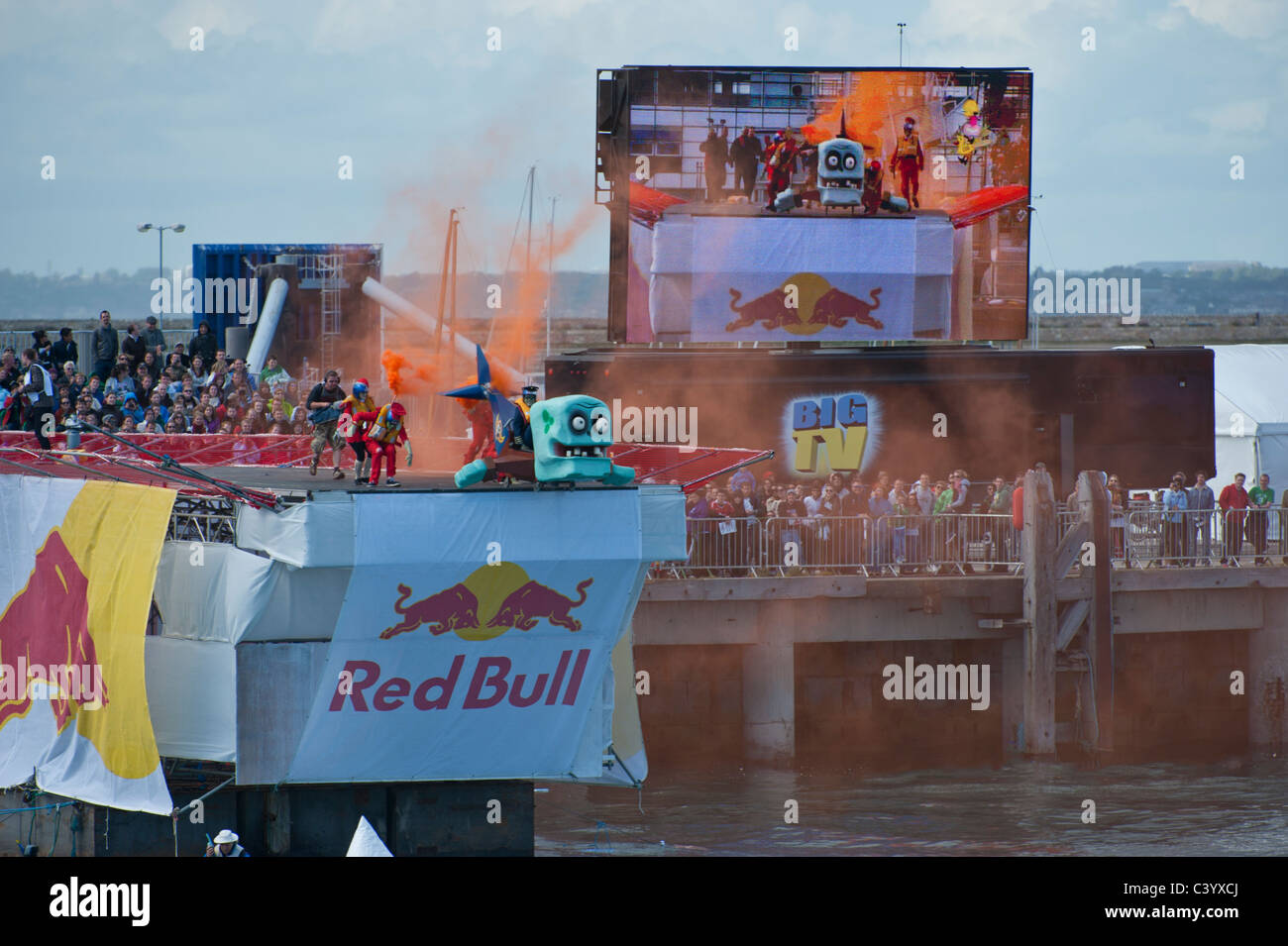 Red Bull 100th Flugtag Dun Laoghaire Harbour - Co Dublin which took ...