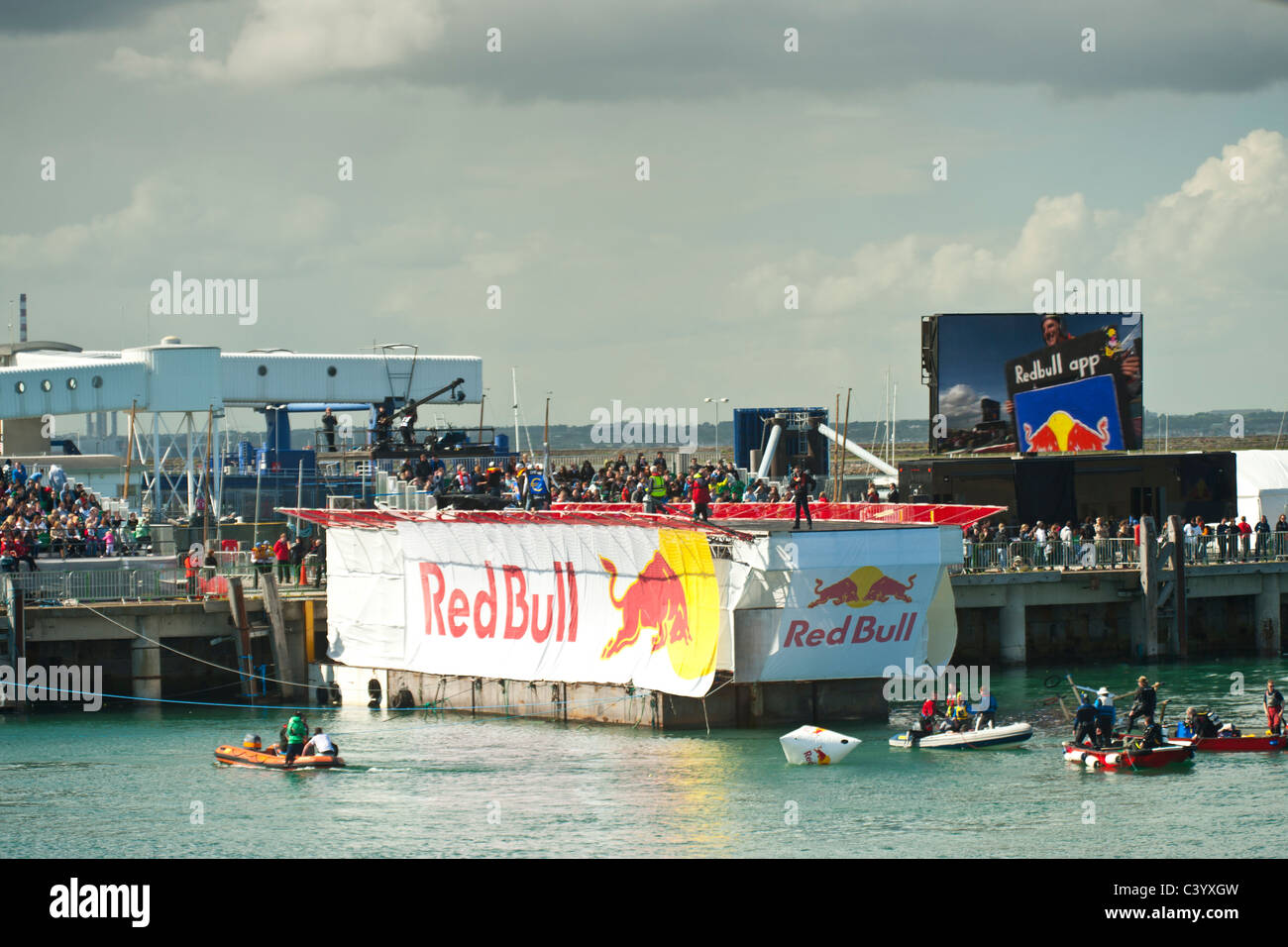 Red Bull 100th Flugtag Dun Laoghaire Harbour - Co Dublin which took ...
