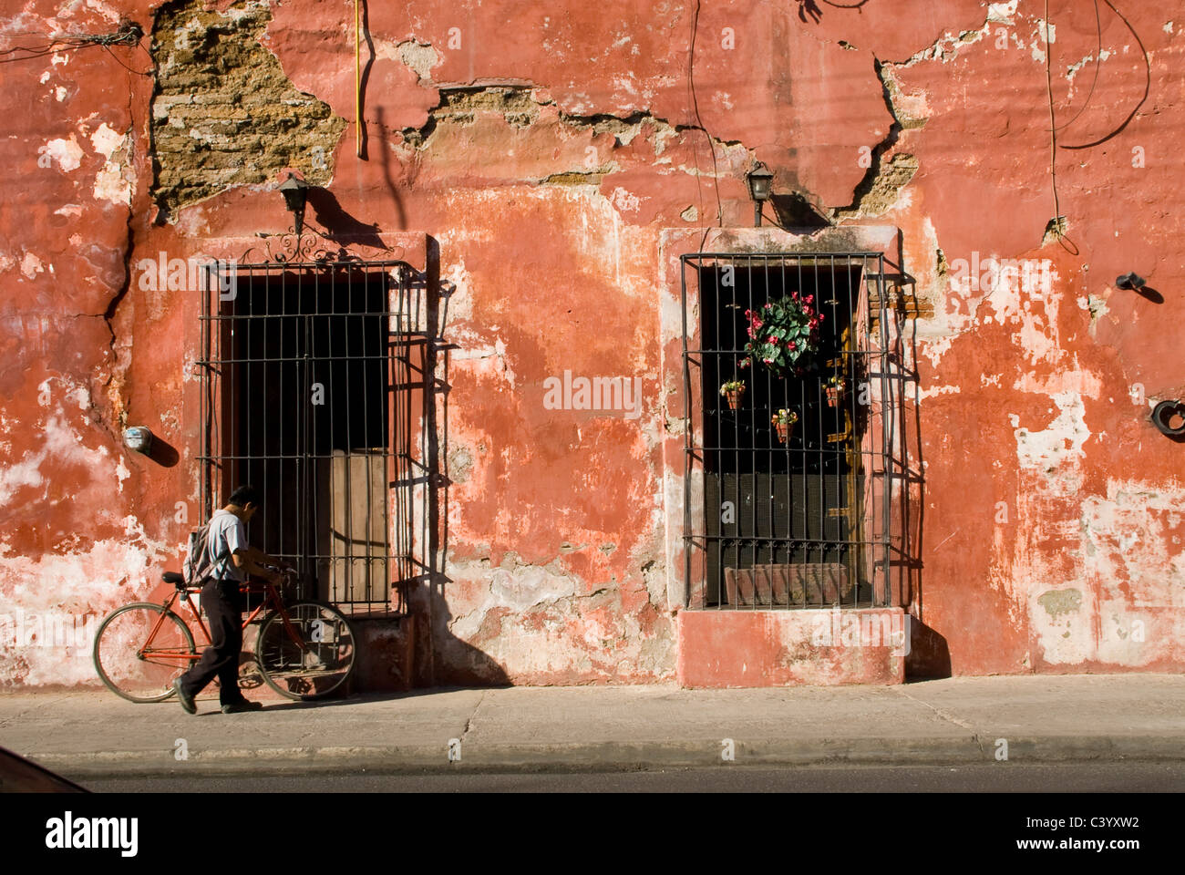 Traditional architecture in The City of Oaxaca. Mexico Stock Photo - Alamy