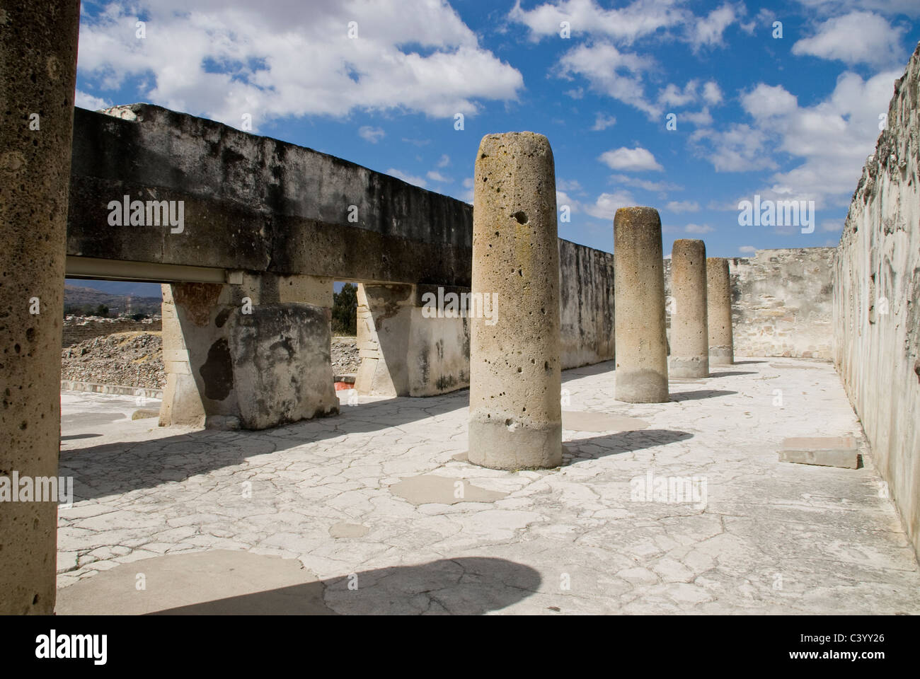 The Archaeological site of Mitla (500BC-200AD).Zapotec-Mixtec culture ...