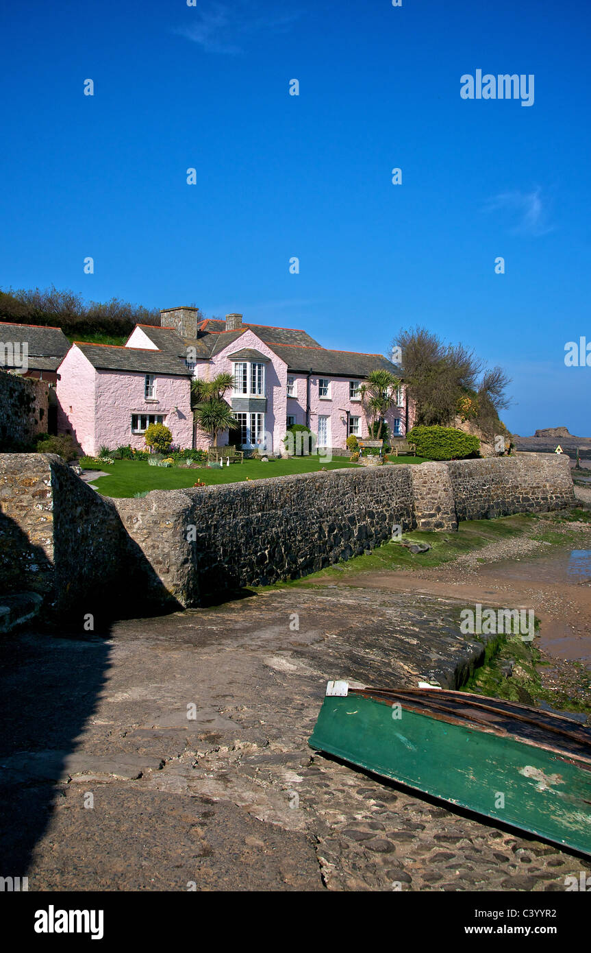 Bude Cornwall UK Canal Sea Lock Sealock Stock Photo - Alamy