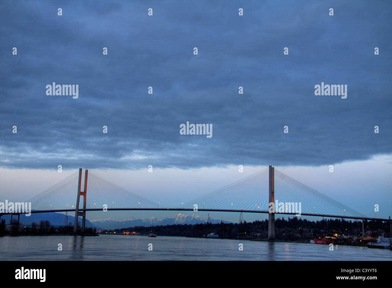 Suspension bridge fraser river hi-res stock photography and images - Alamy