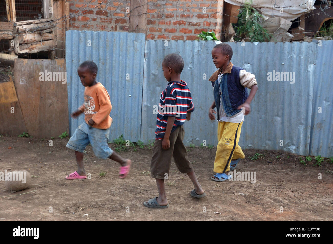 African children playing river hi-res stock photography and images - Alamy
