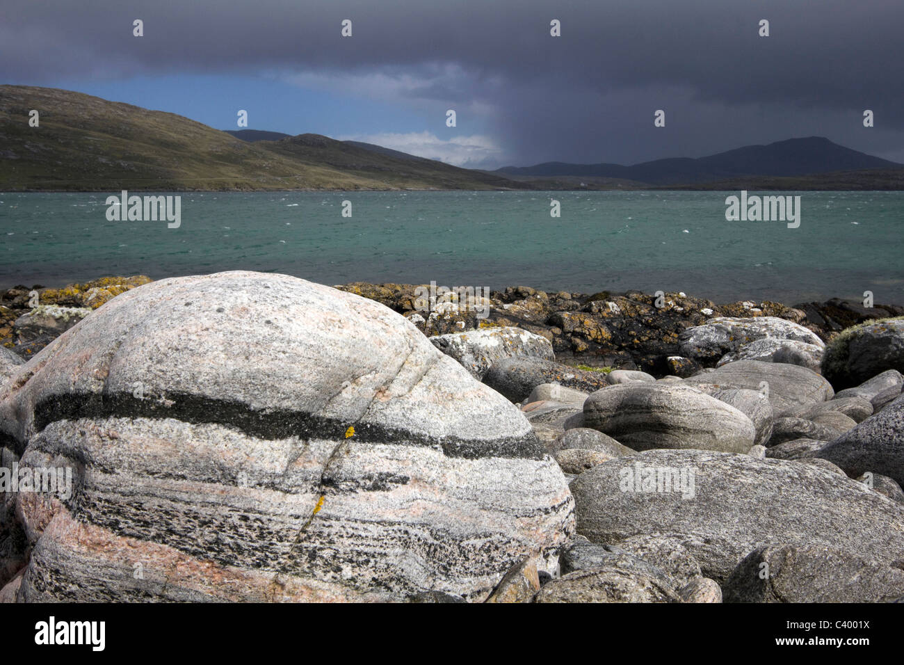 Vatersay causeway hi-res stock photography and images - Alamy