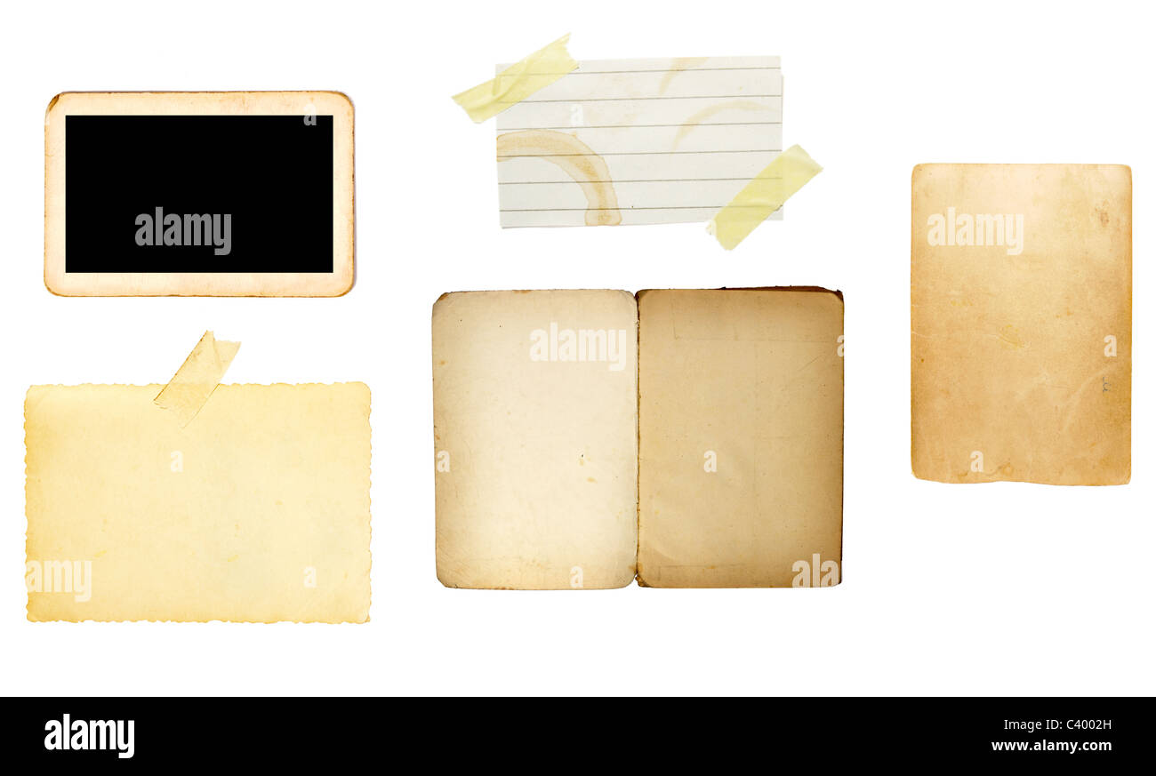 Notebook page ripped out hi-res stock photography and images - Alamy