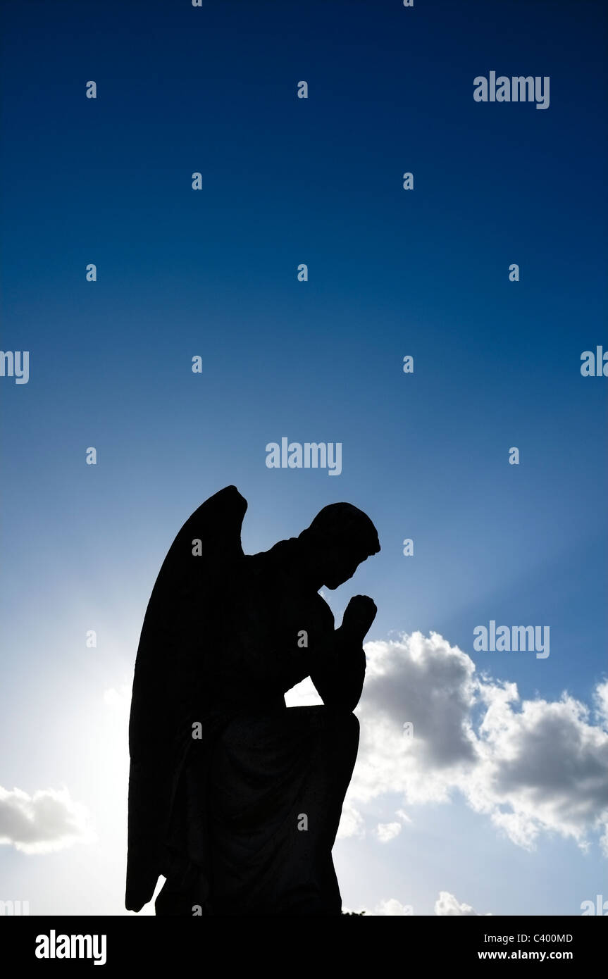 Praying Angel High Resolution Stock Photography and Images - Alamy