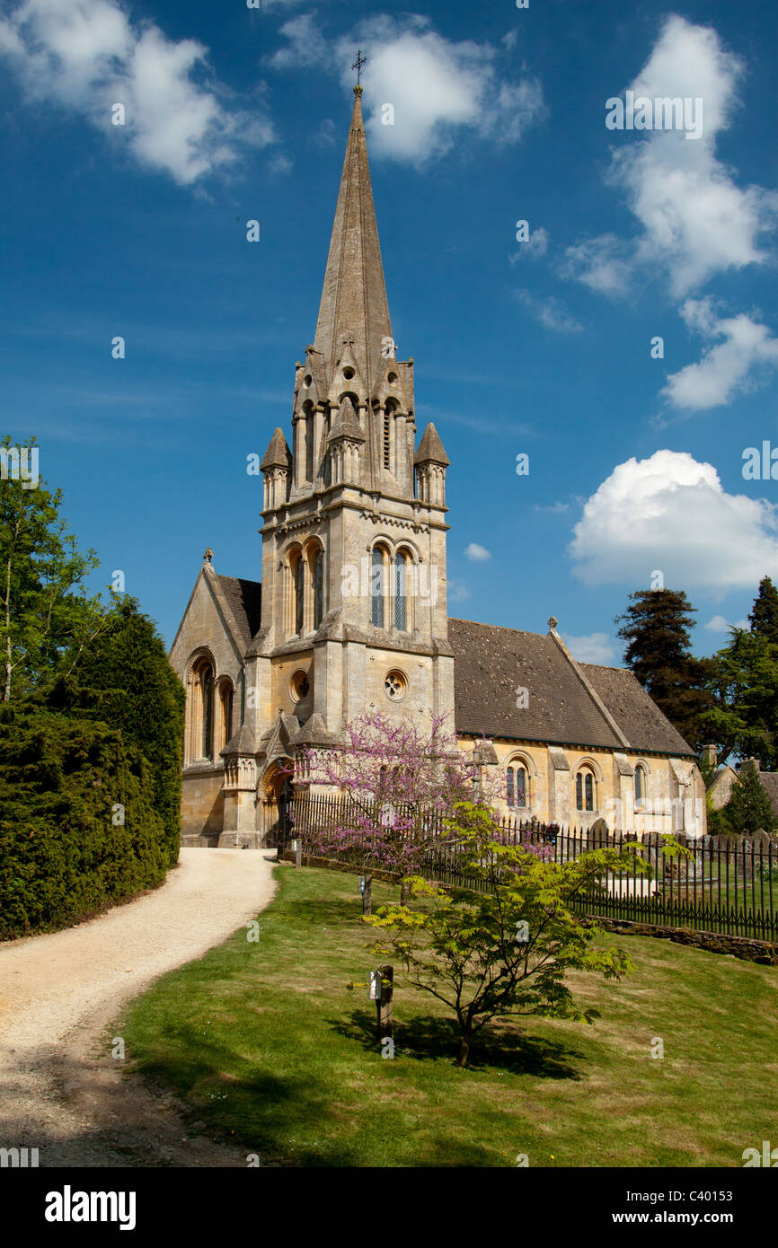 English Church in Batsford Stock Photo - Alamy