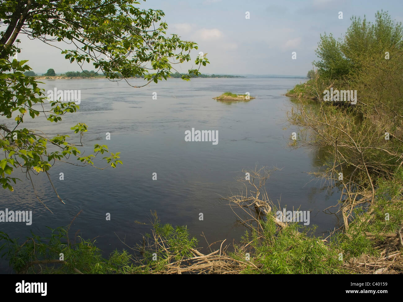 Wisla vistula river Stock Photo - Alamy