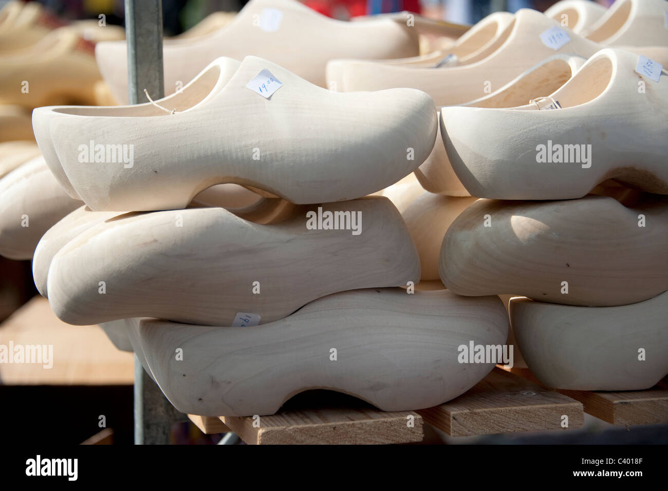 Traditional Dutch clogs in Alkmaar, Netherlands Stock Photo - Alamy