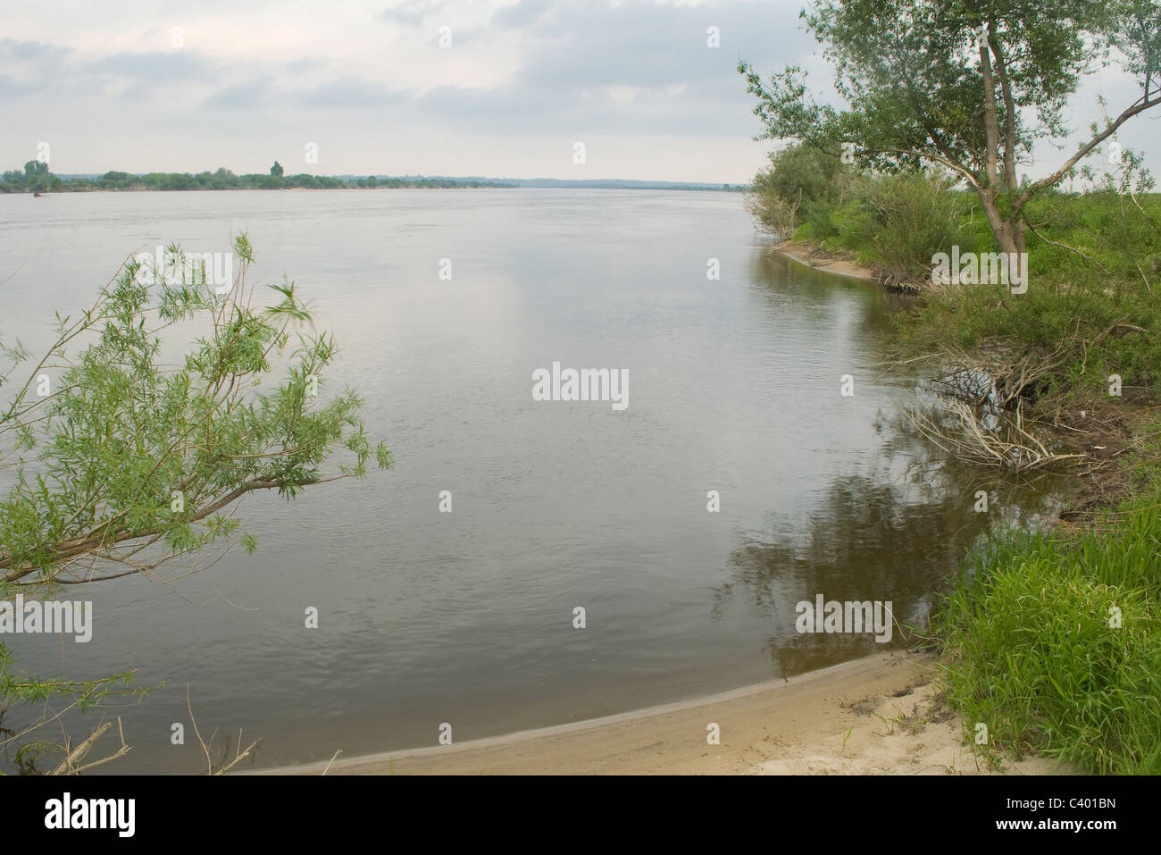 Wisla vistula river Stock Photo - Alamy