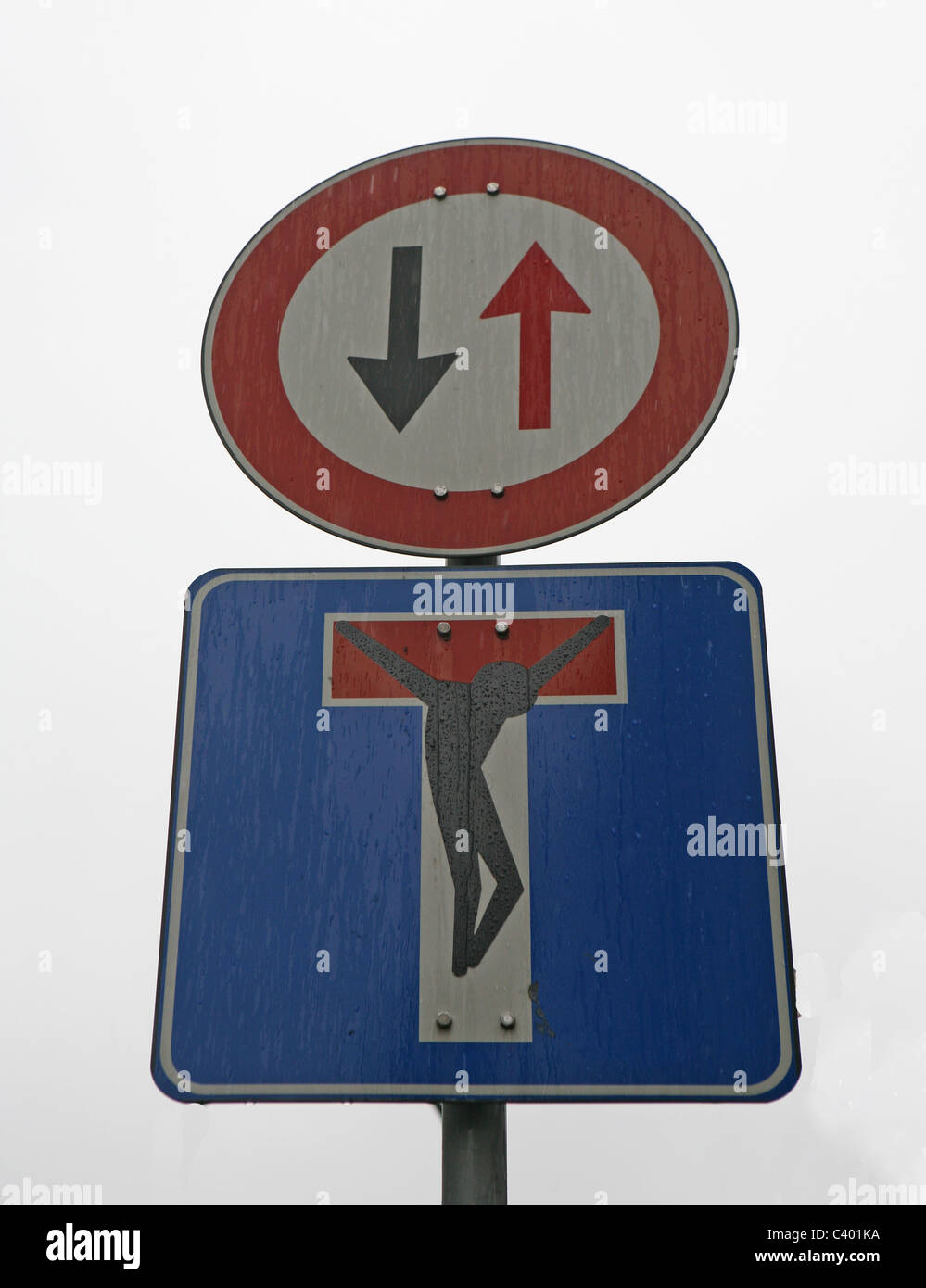 Heaven or Hell ? Up or down ? Good or Evil ? Which way are you going ...