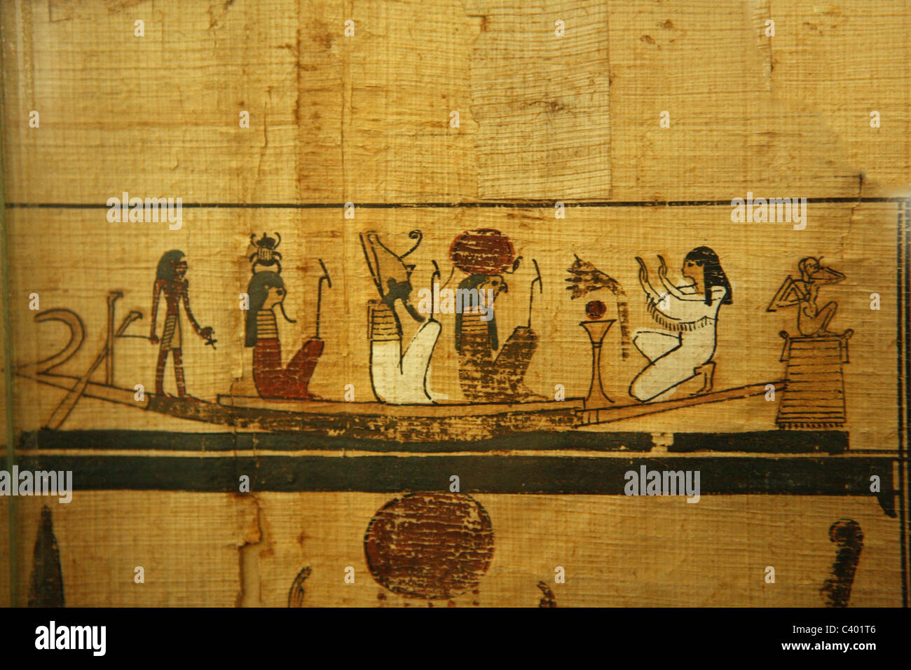 Book of the dead - Ancient egyptian texts describing the arrangements ...