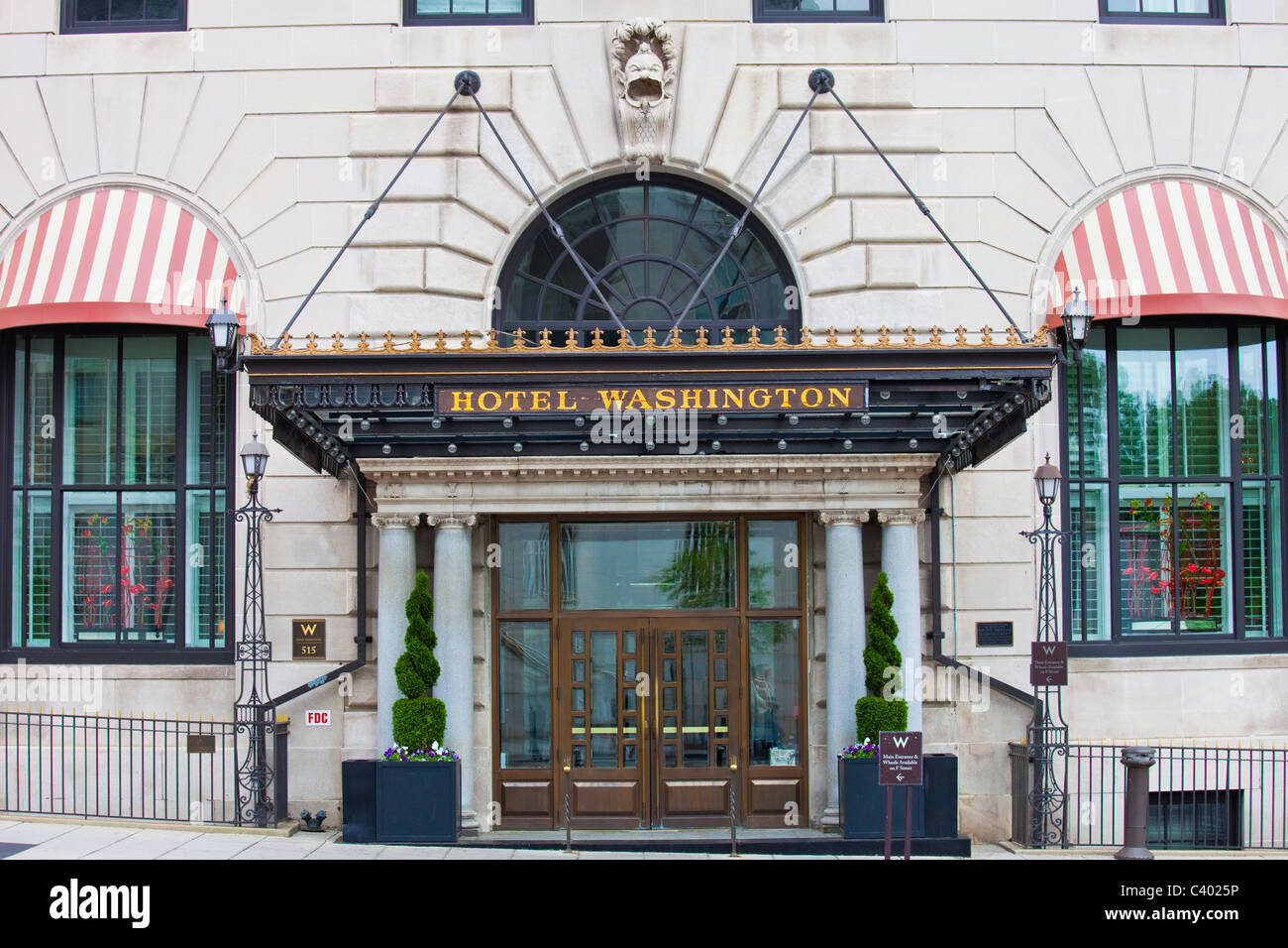 Hotel w washington dc hi-res stock photography and images - Alamy