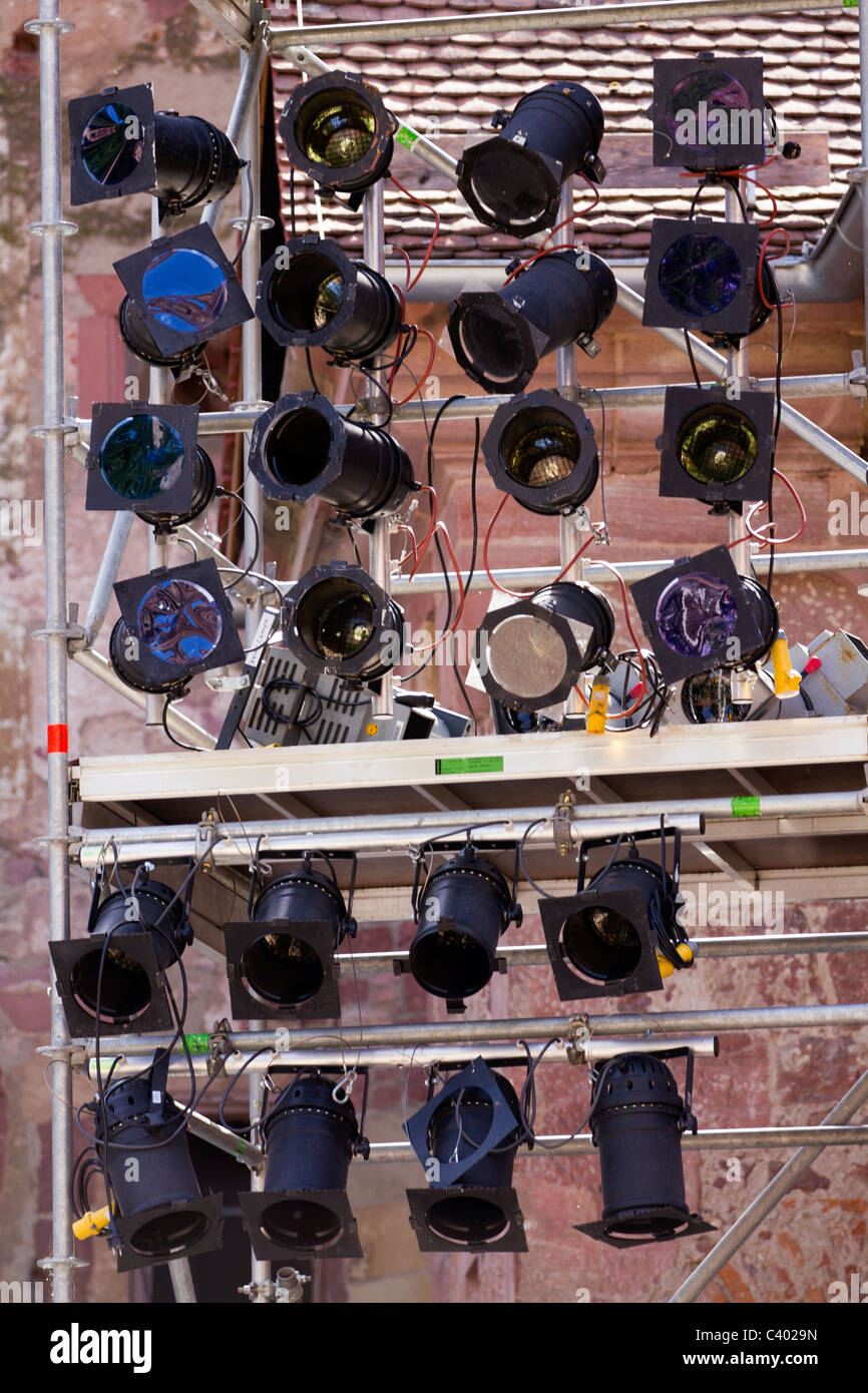 Spotlight lighting equipment stage hi-res stock photography and images ...