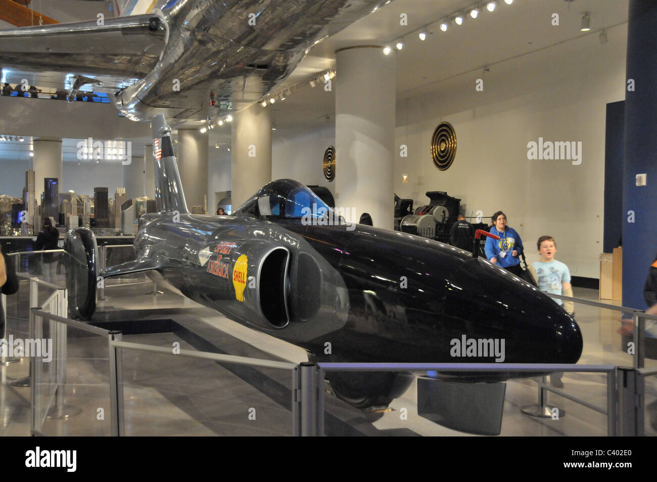 Spirit of America, Jet car Stock Photo - Alamy