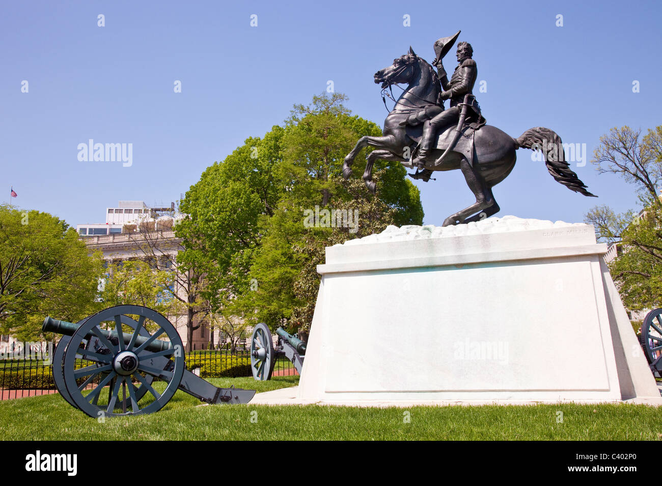 Andrew jackson equestrian statue hi-res stock photography and images ...