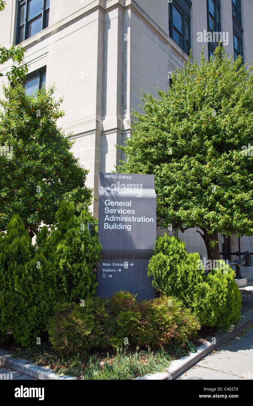 General Services Administration GSA Buiilding, Washington DC Stock ...