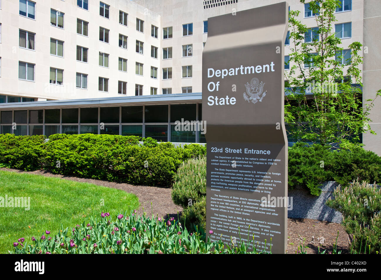Department of State, Washington DC Stock Photo - Alamy