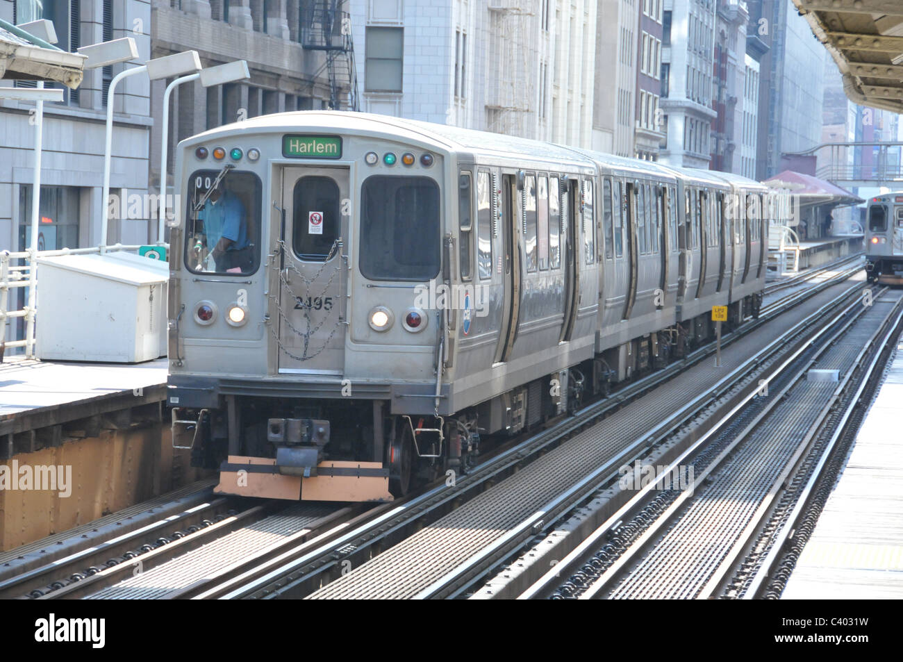 The Loop Railway network Chicago Stock Photo - Alamy