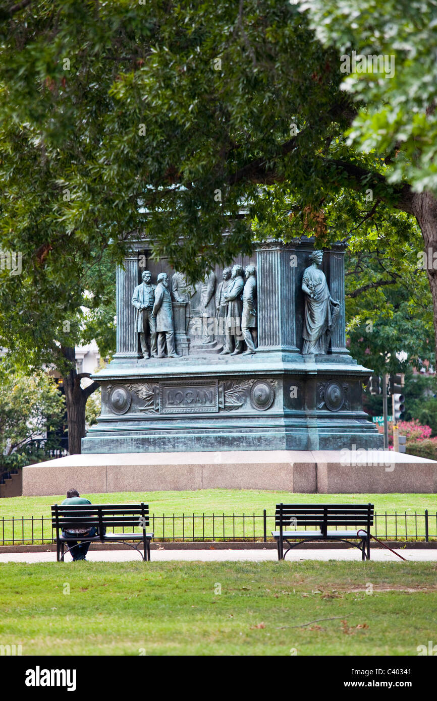 Logan circle dc hi-res stock photography and images - Alamy