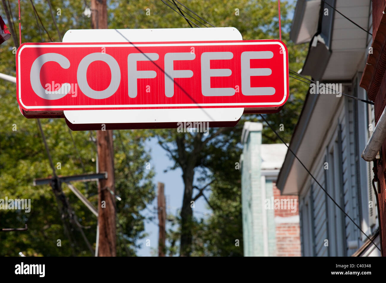 Coffee coffee sign hi-res stock photography and images - Alamy