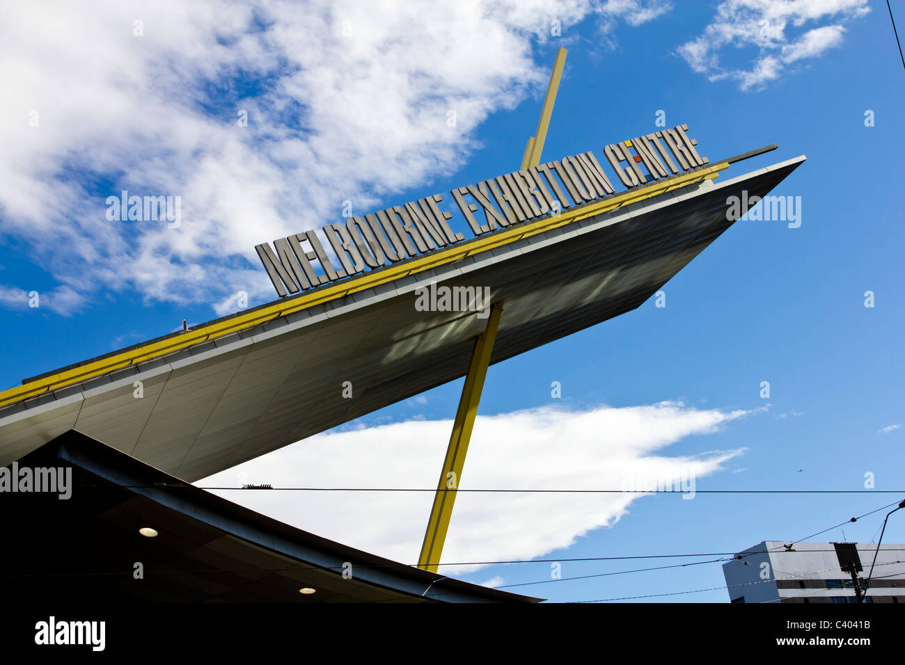 Melbourne Exhibition Centre entrance Stock Photo - Alamy
