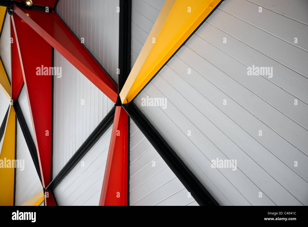 An abstract, modern architectural design background image Stock Photo ...