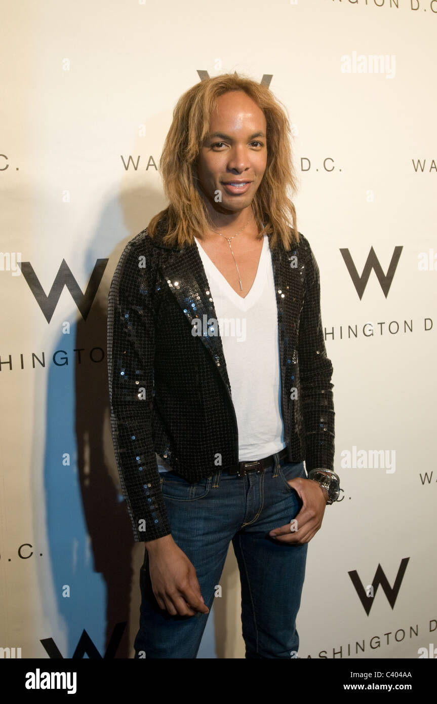 Paul Wharton arrives at the W Washington D.C. Grand Opening Celebration ...