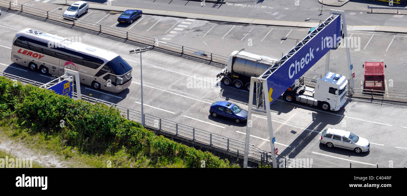 Aerial View Of Port Of Dover High Resolution Stock Photography and ...
