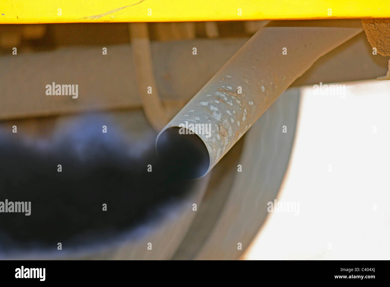 Exhaust smoking car hi-res stock photography and images - Alamy