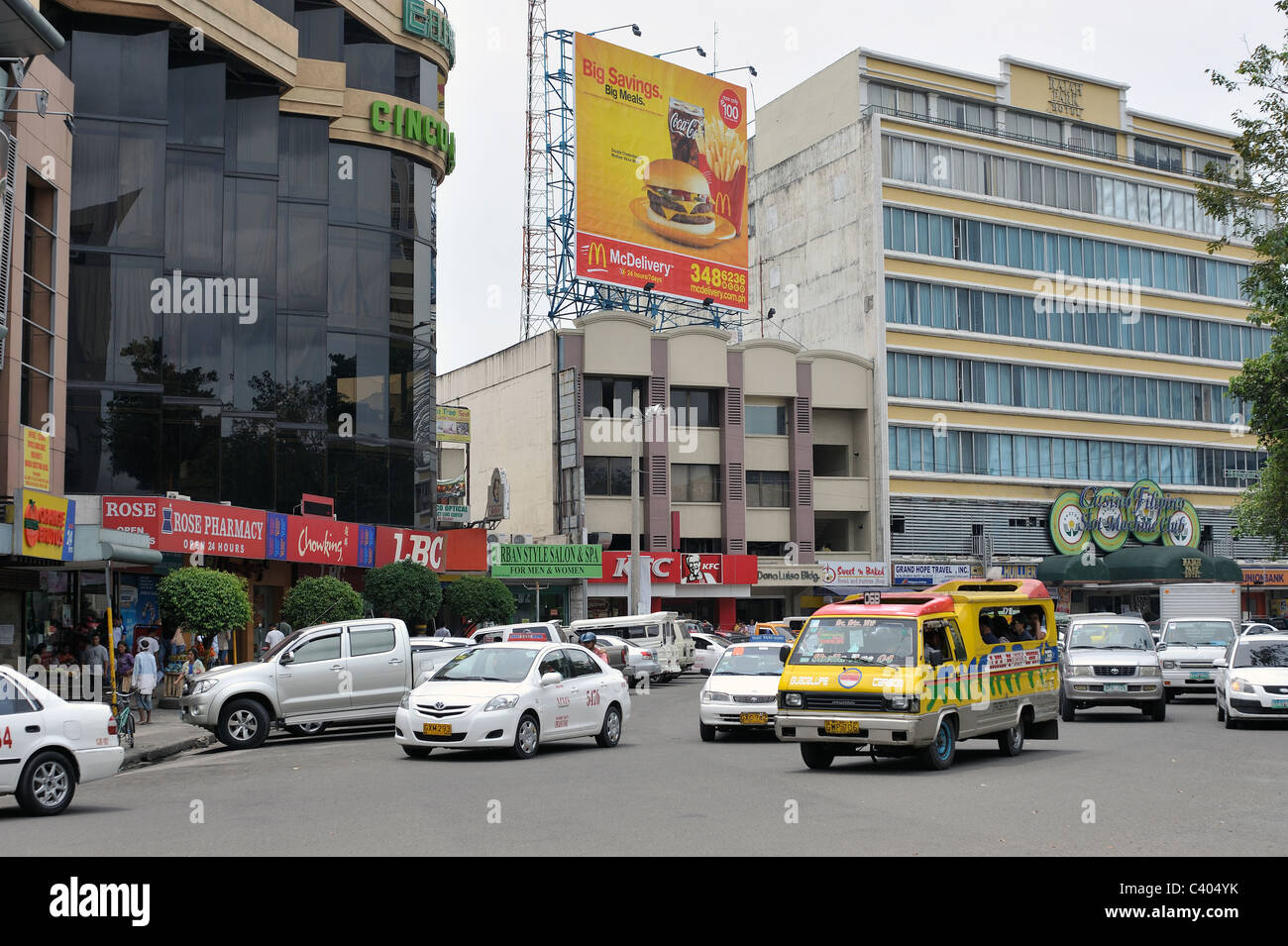 Osmena Circle Fuente Cebu City Philippines Stock Photo - Alamy