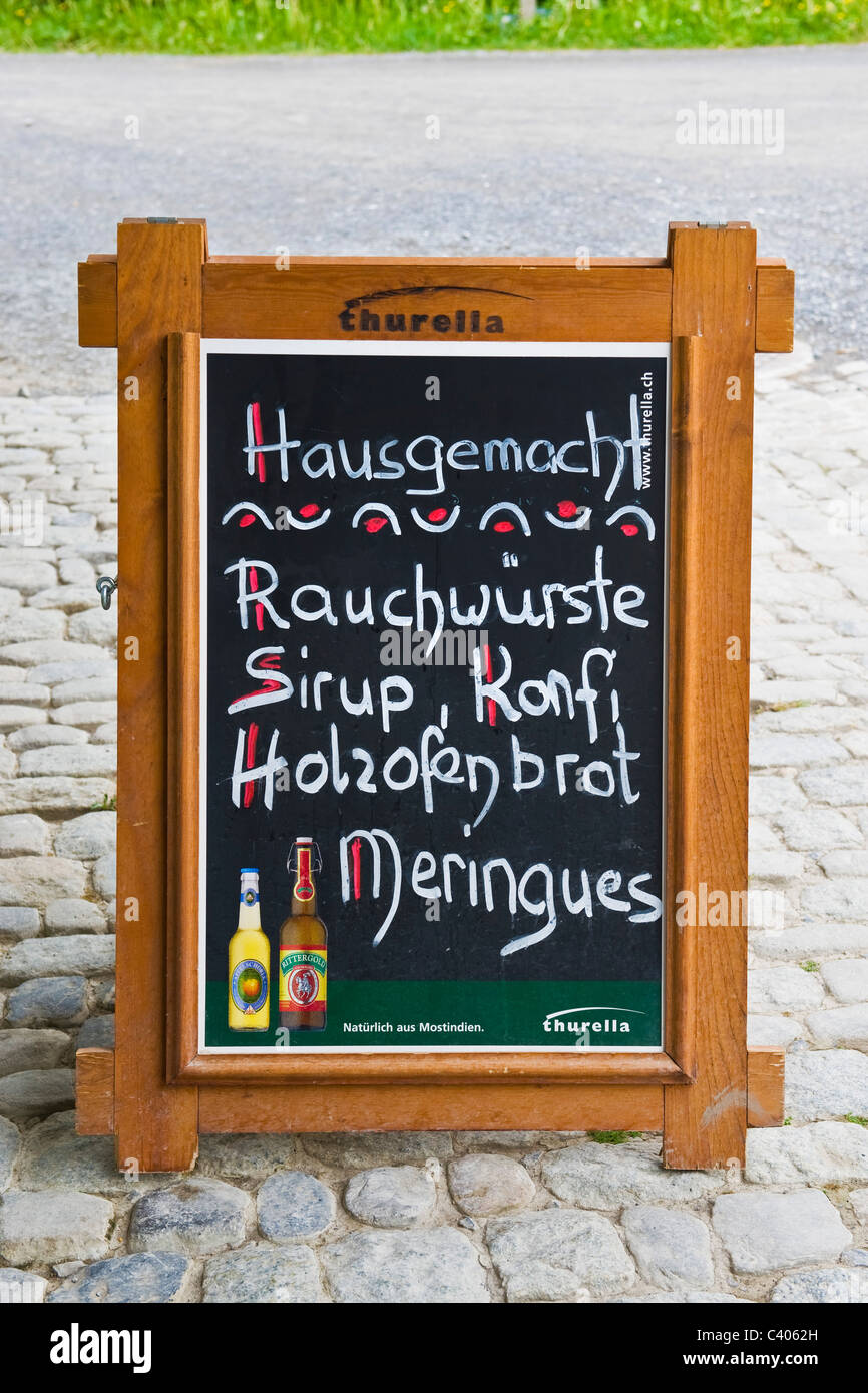 Restaurant information, Ballenberg museum, Hofstetten, Switzerland ...