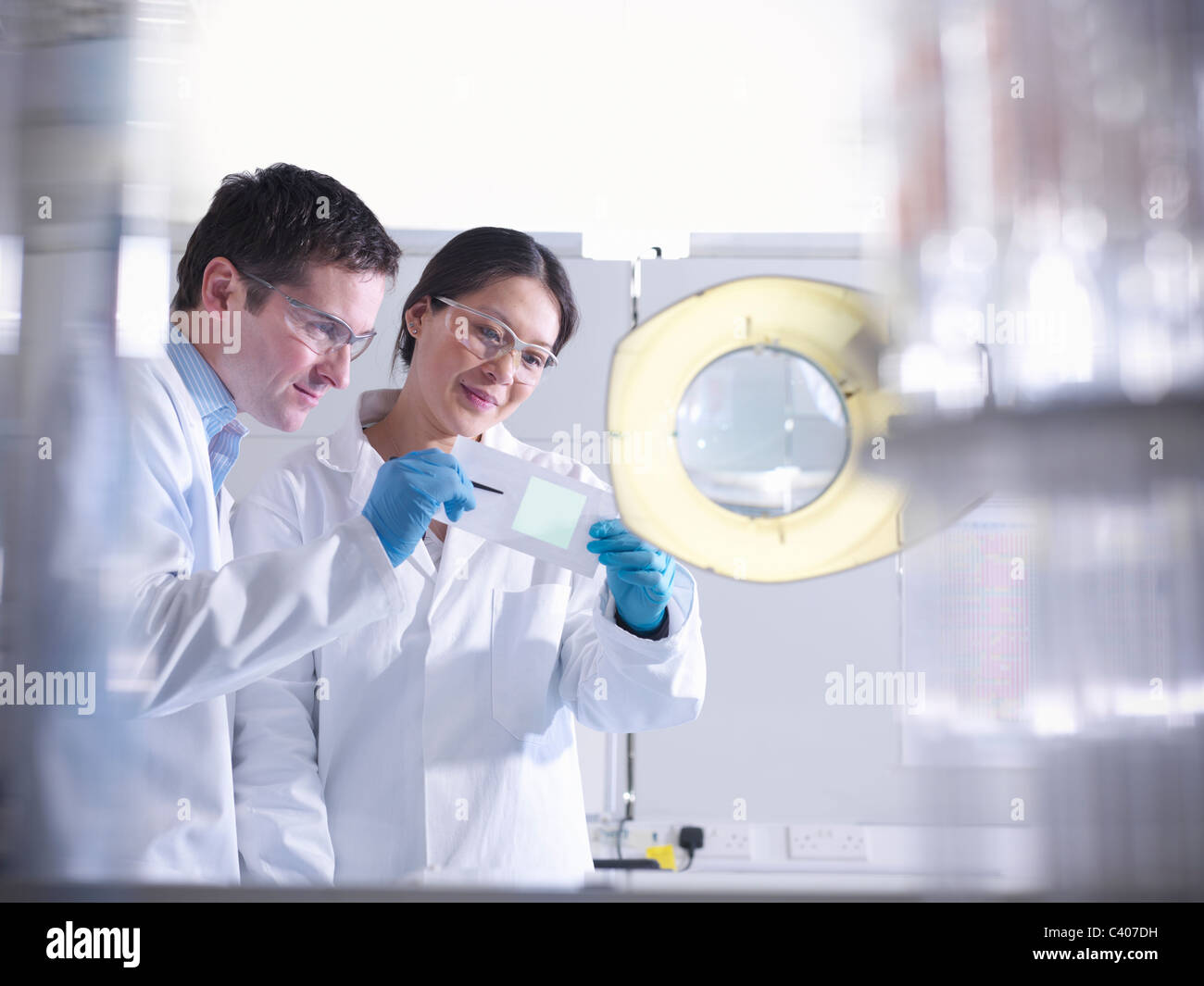 Two Scientists High Resolution Stock Photography and Images - Alamy
